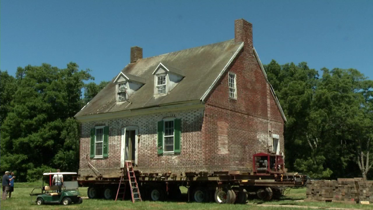 Pre-revolutionary historic home moves locations - 47abc