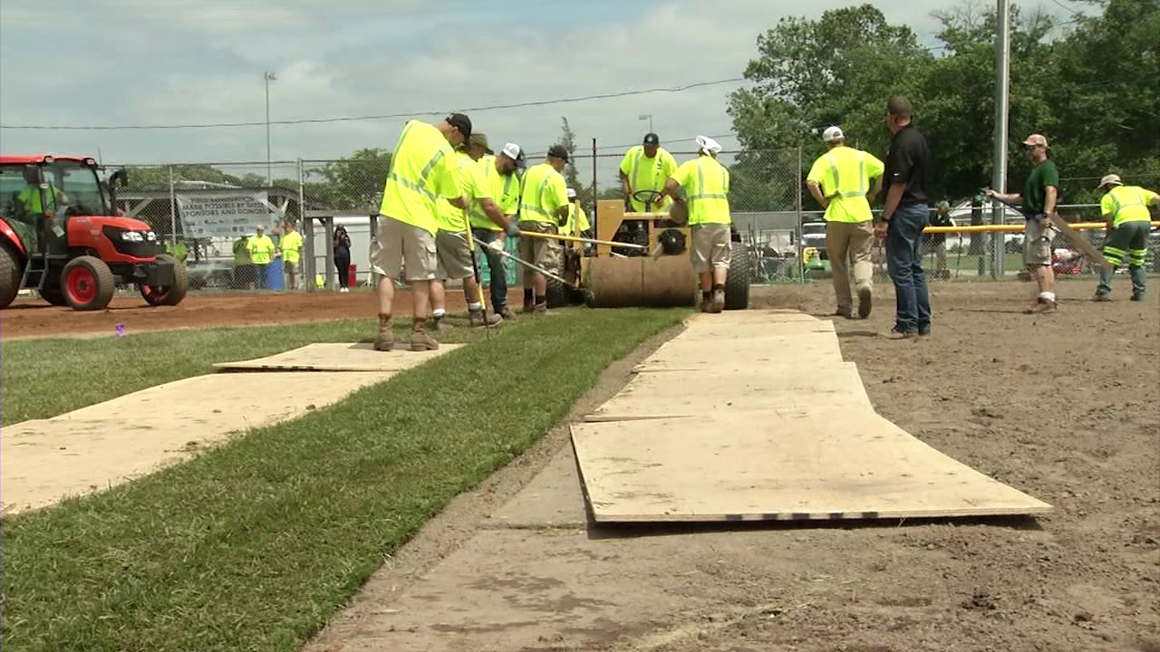 Salvation Army's baseball field in Salisbury gets a major renovation in ...