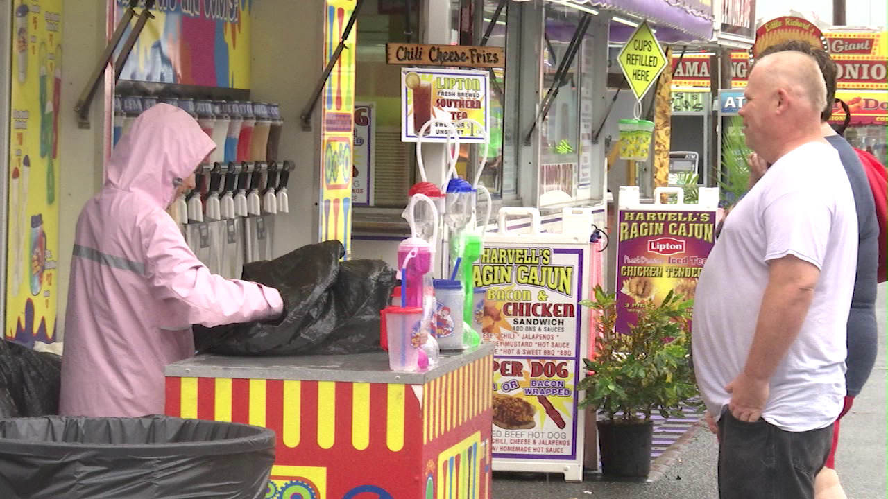 Rain at Delaware State Fair hurts vendors - 47abc