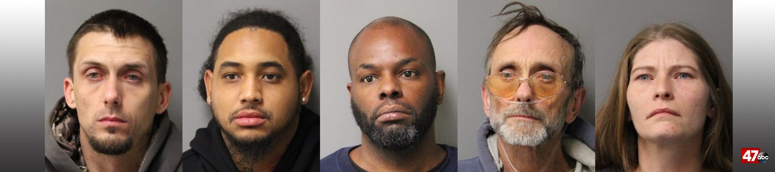 Five arrested following Del. drug investigation - 47abc