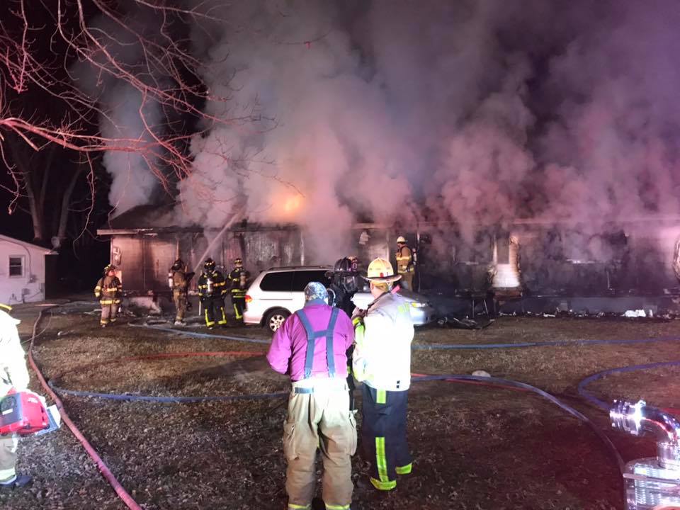 Several fire crews respond to trailer engulfed in flames - 47abc