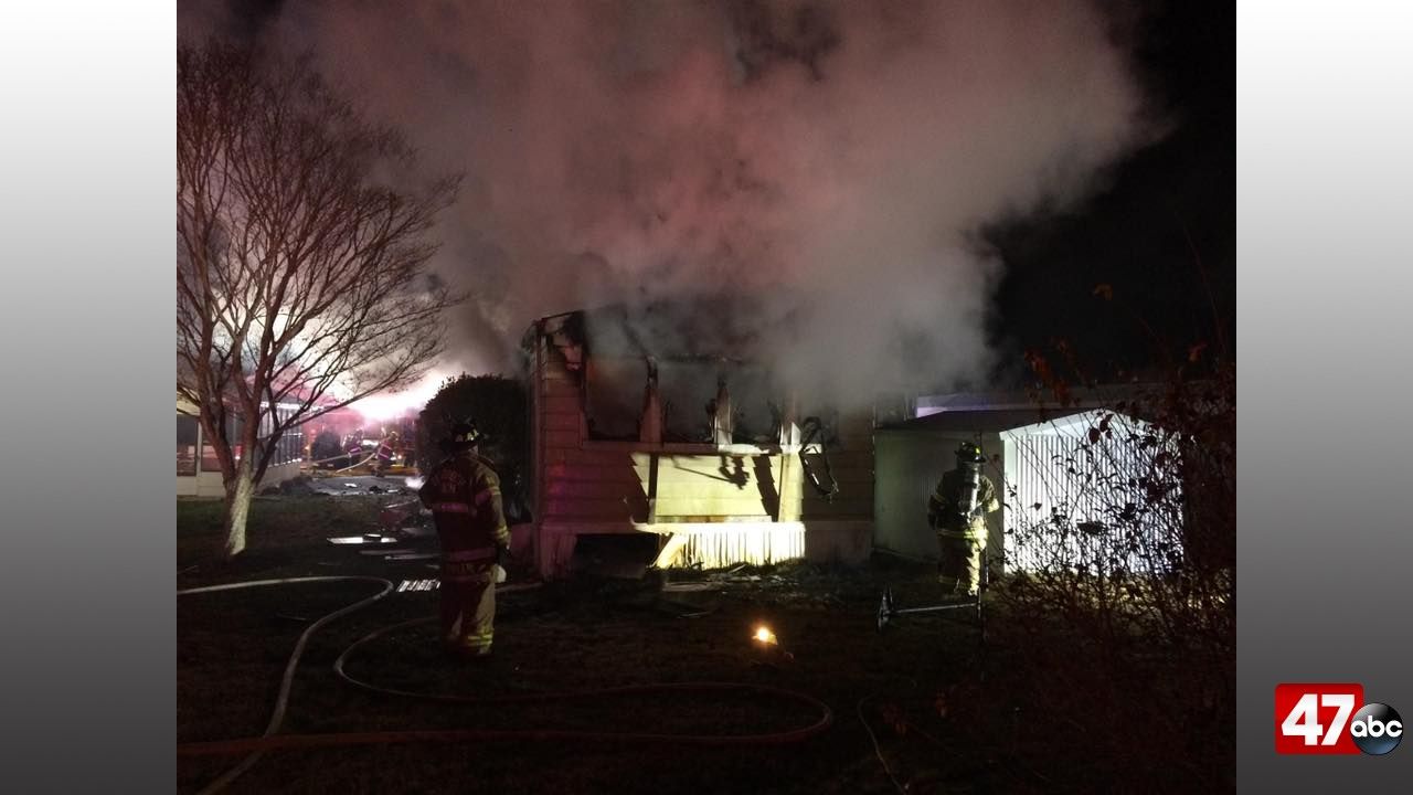 Fire officials investigating early morning house fire in Lewes - 47abc