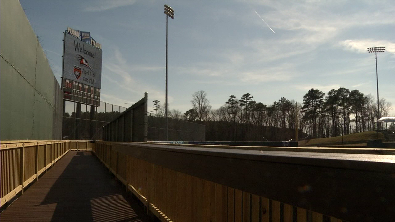 Perdue Stadium outfield deck unveiled to the delight of fans - 47abc