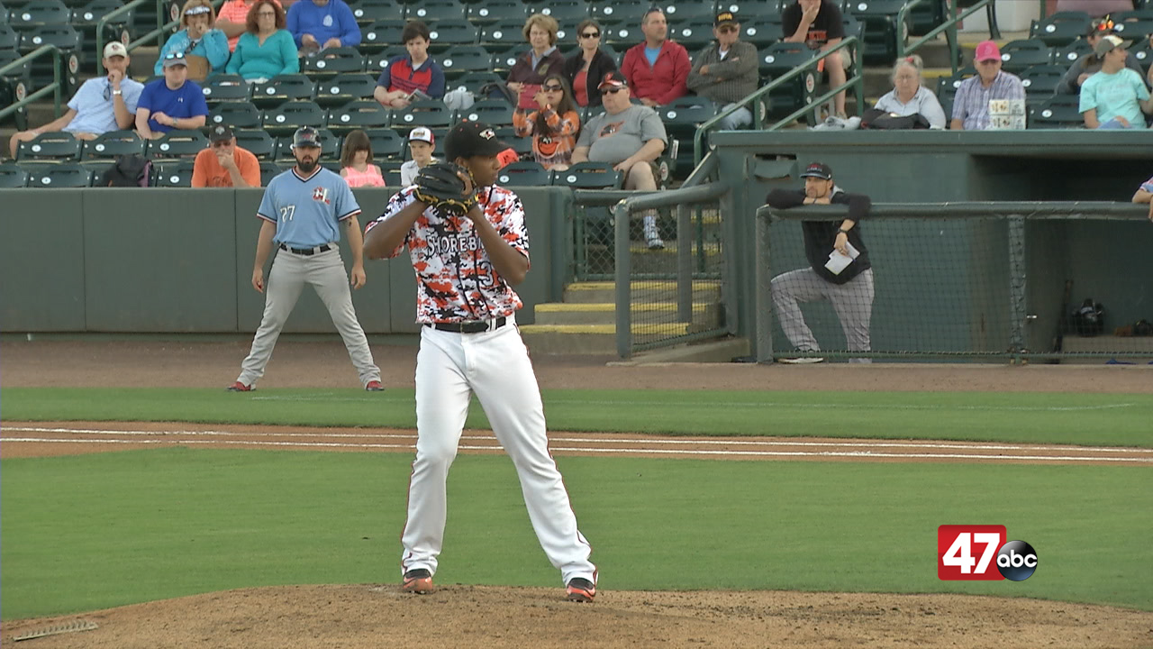 Shorebirds down the Crawdads, snap five-game skid - 47abc