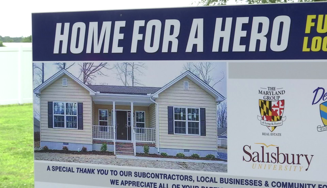 Home for a Hero: MD officials building cost free home for local veteran ...