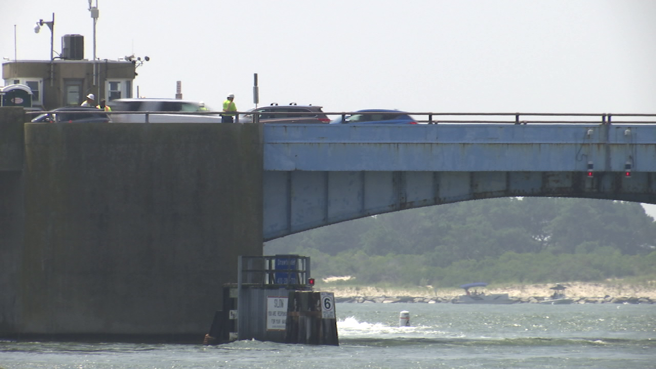 Route 50 drawbridge repaired after getting stuck several times - 47abc