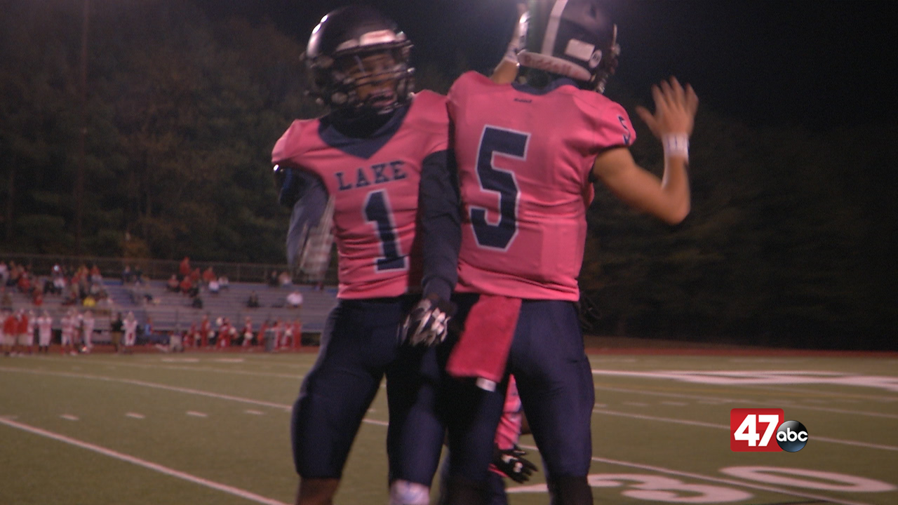 Lake dominates Laurel, moves to 7-1 - 47abc