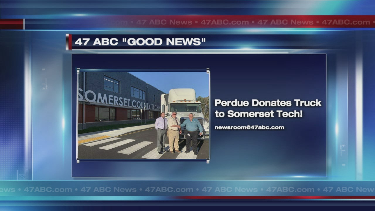 Perdue donates tractor trailer to Somerset County Technical High School ...