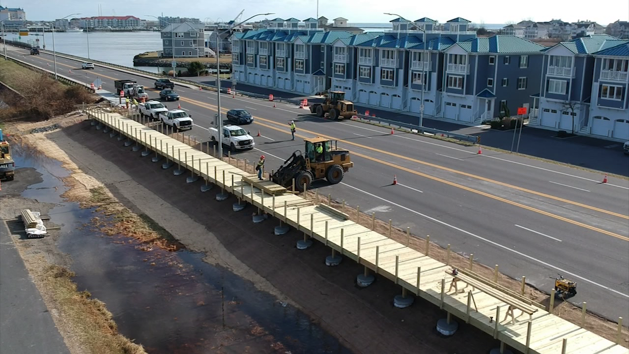 Project to construct a new pedestrian and bicycle-friendly path in West ...