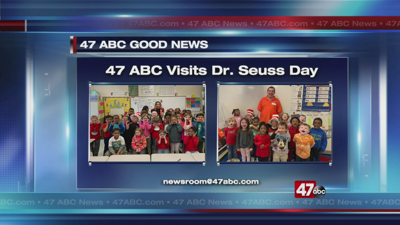 47 ABC talent reads to students for Dr. Seuss Day - 47abc