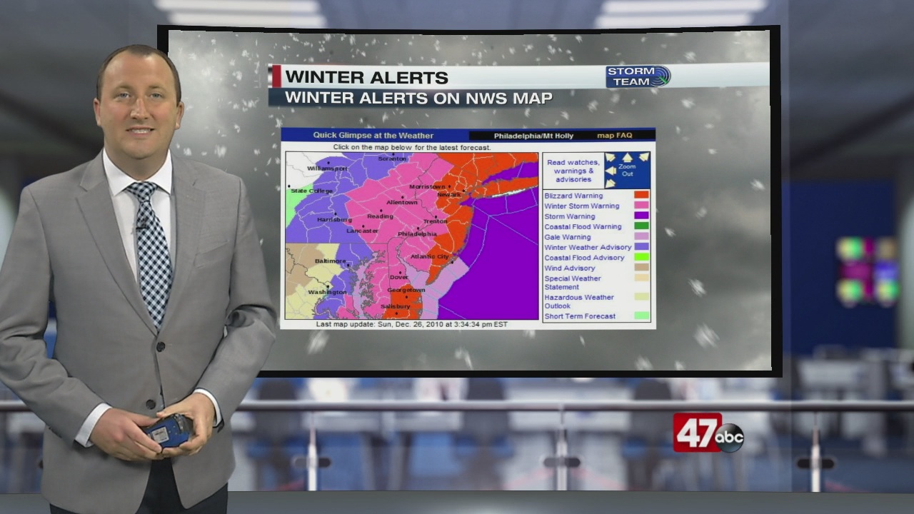 Weather Tidbits: Winter Weather Alerts - 47abc