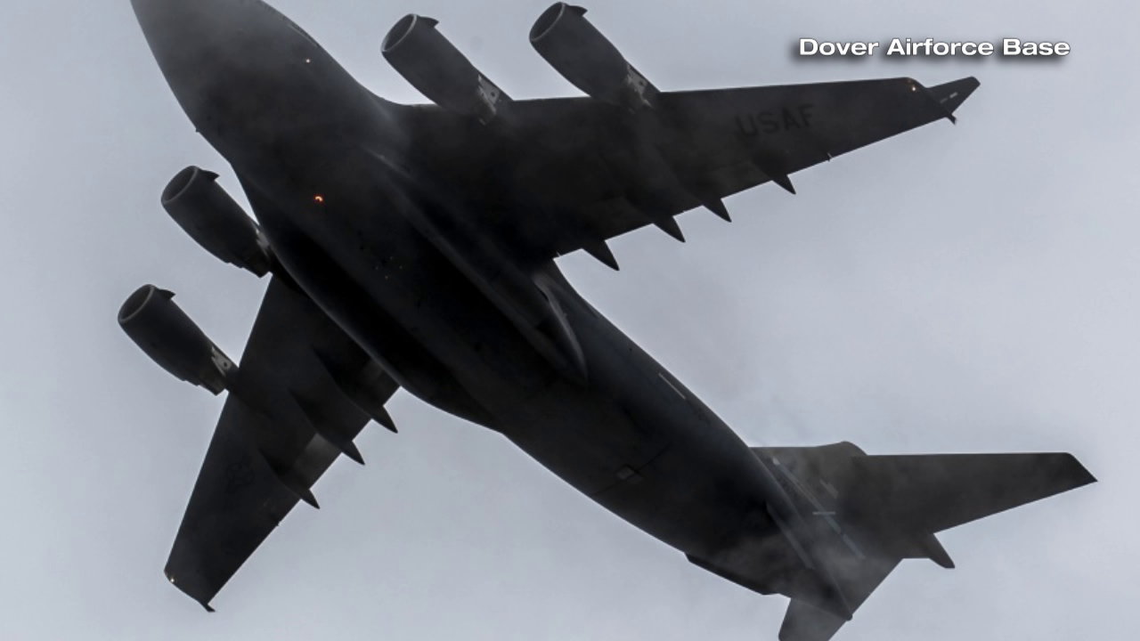 Dover Air Force flyby to support COVID-19 responders cut short due to ...