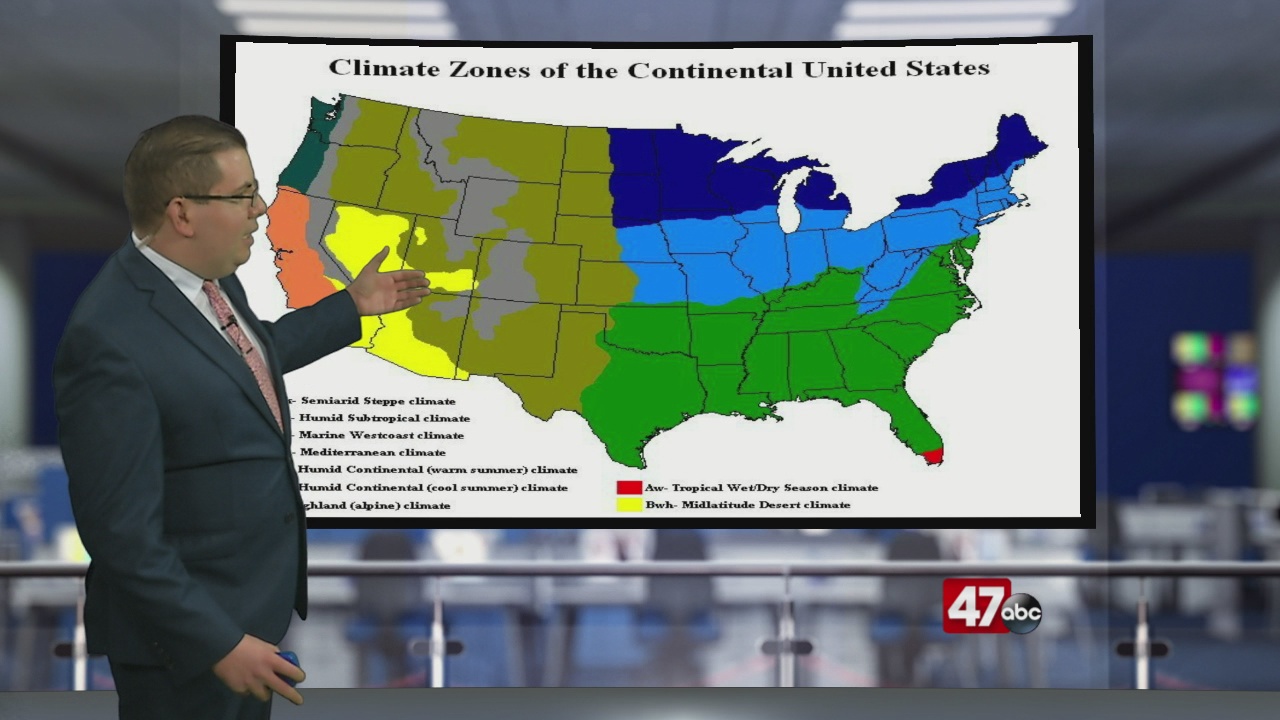 Weather Tidbits: Köppen Climate Classification - 47abc