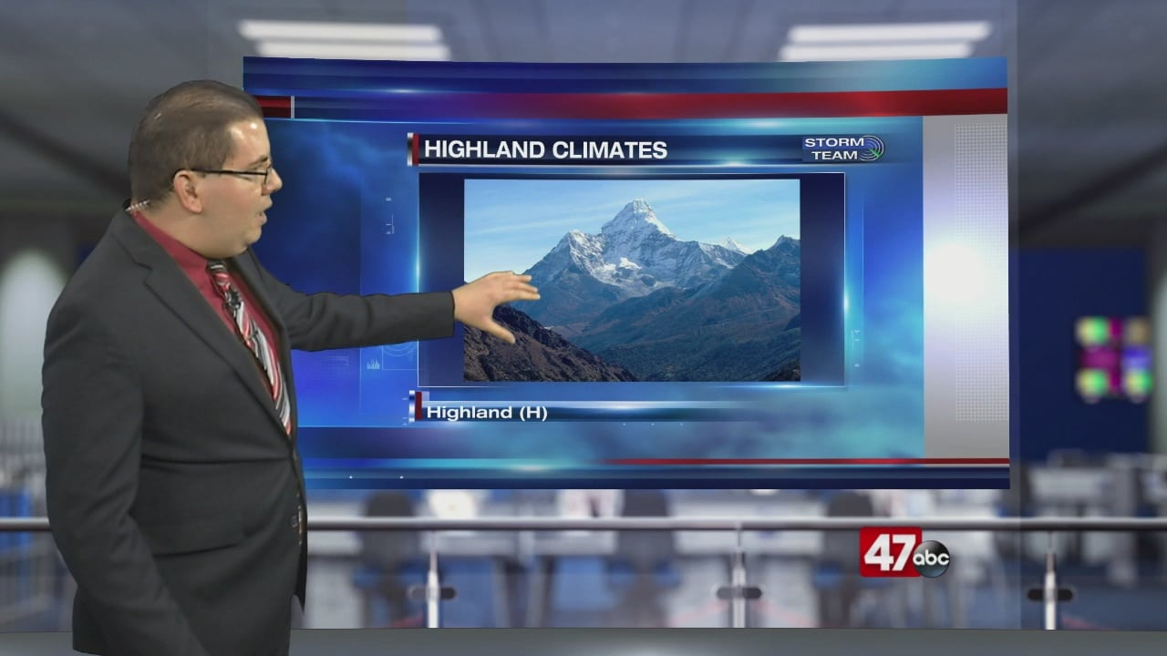 Weather Tidbits: Highland Climate - 47abc