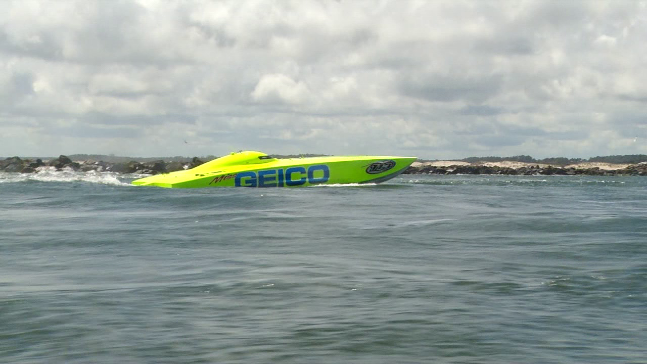 Miss GEICO powerboat revving up for Ocean City Air Show - 47abc