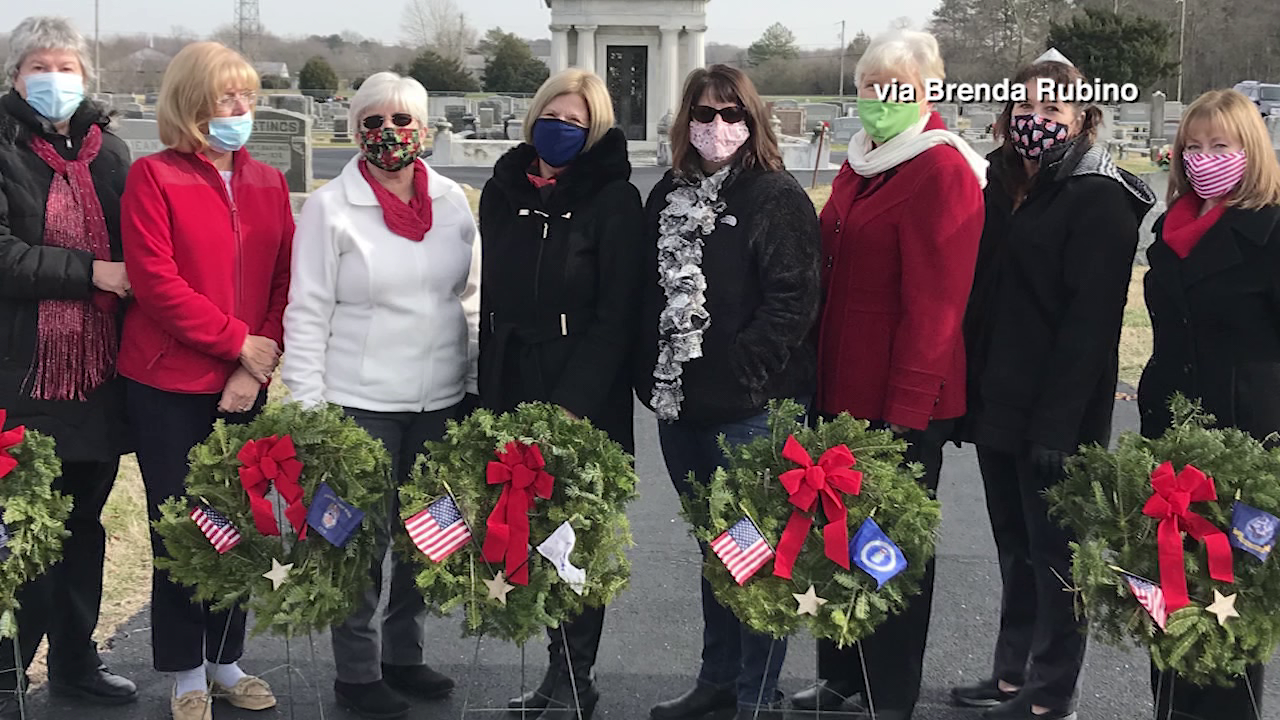 Laurel Women's Civic Club host their first Wreaths Across America ...
