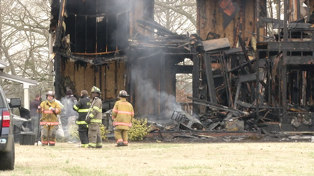 Morning explosion in neighborhood causes a house fire - 47abc