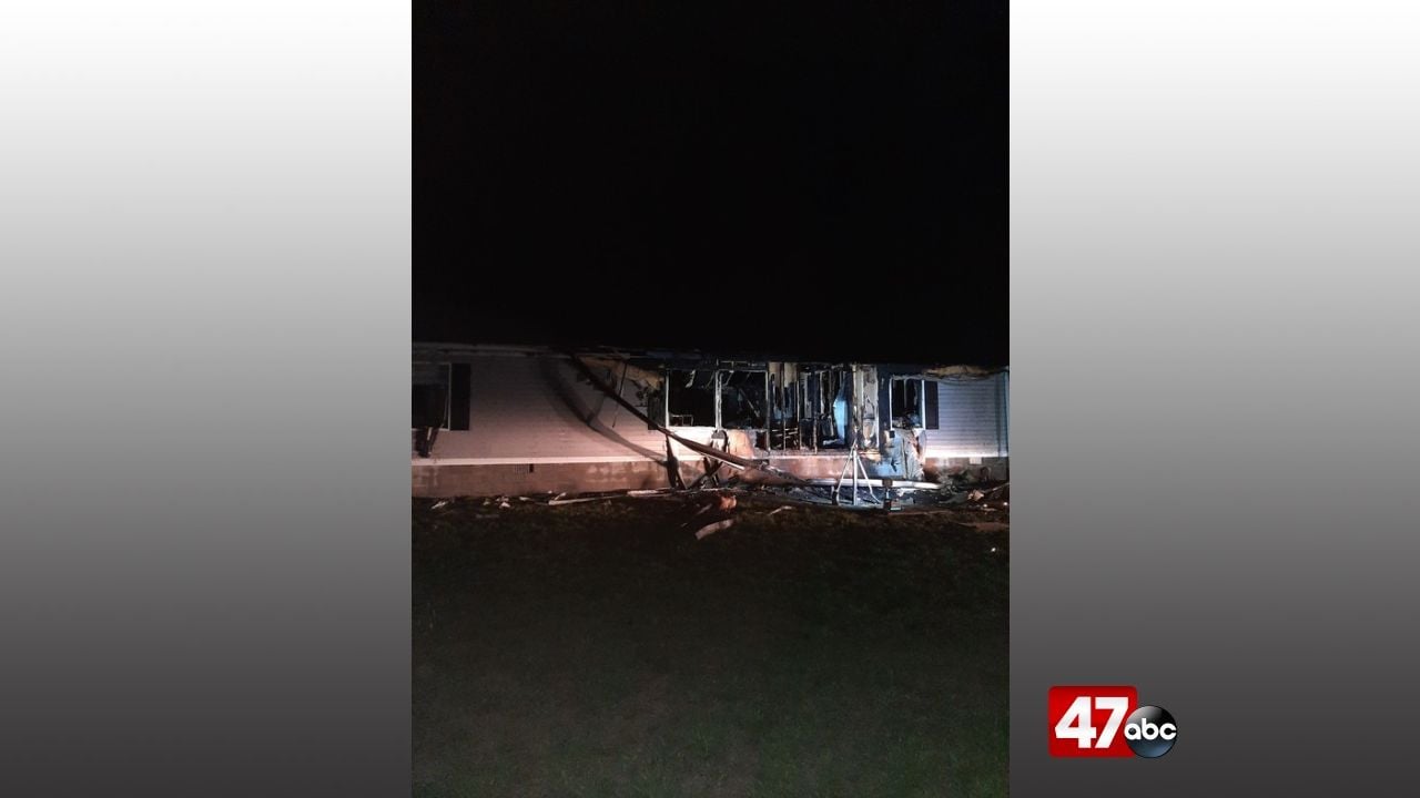 Early morning fire destroys Denton home - 47abc