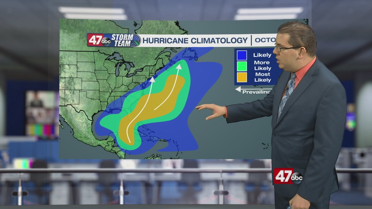 Weather Tidbits: Hurricane Climatology III - 47abc
