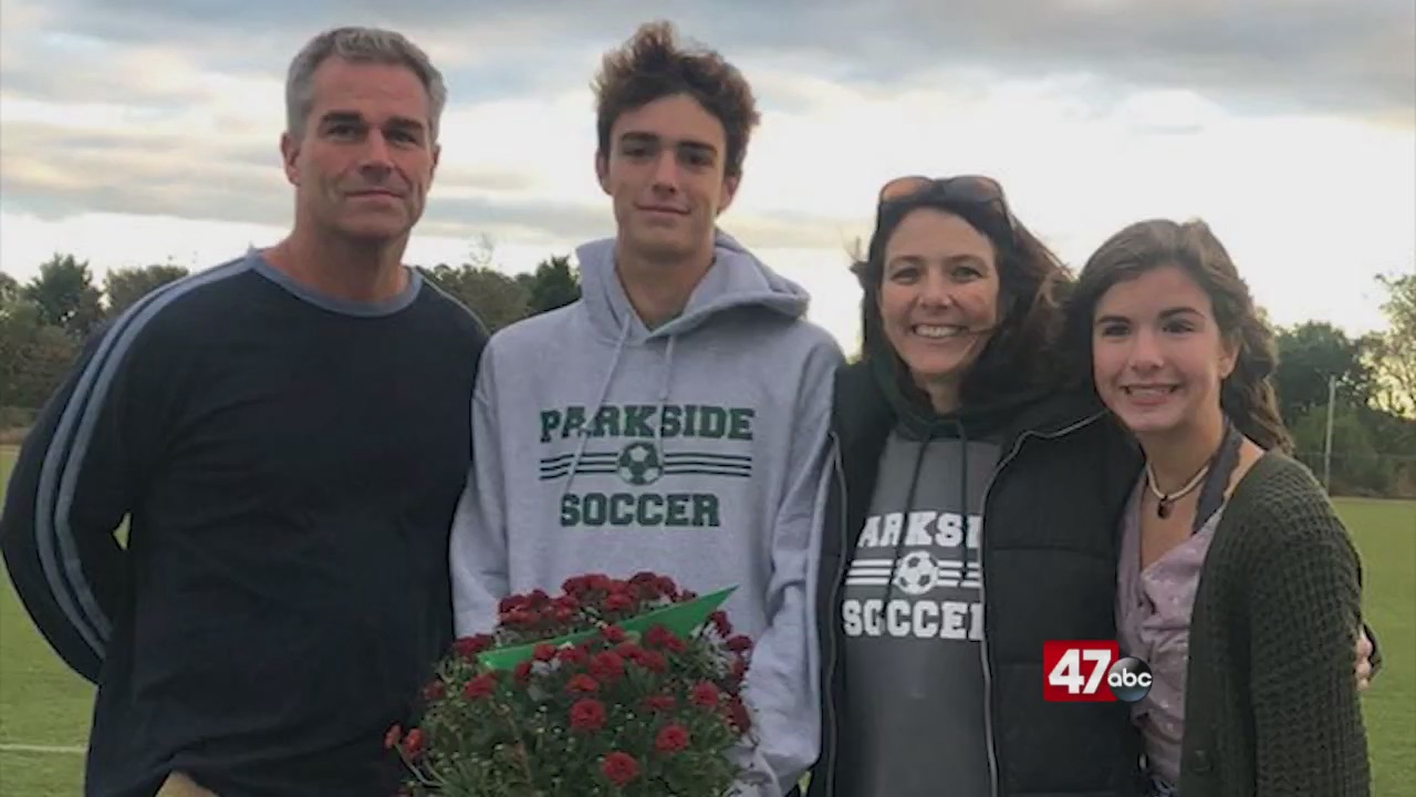 Salisbury swim team to cross Chesapeake Bay in honor or Erik Mezick - 47abc