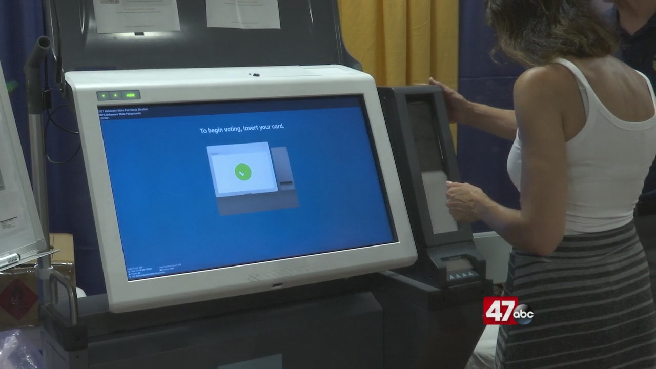 New voting machine in Delaware making it easier come next election - 47abc