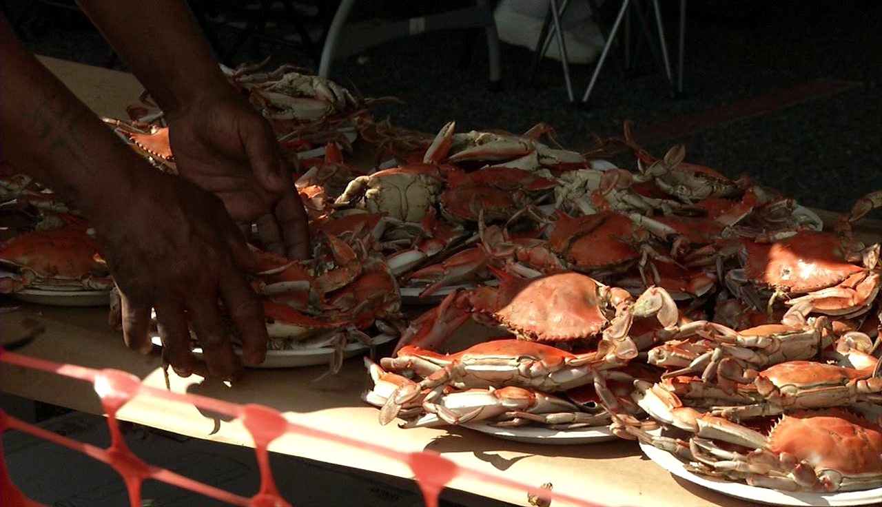 Cracking crabs and talking politics: J. Millard Tawes Crab and Clam ...