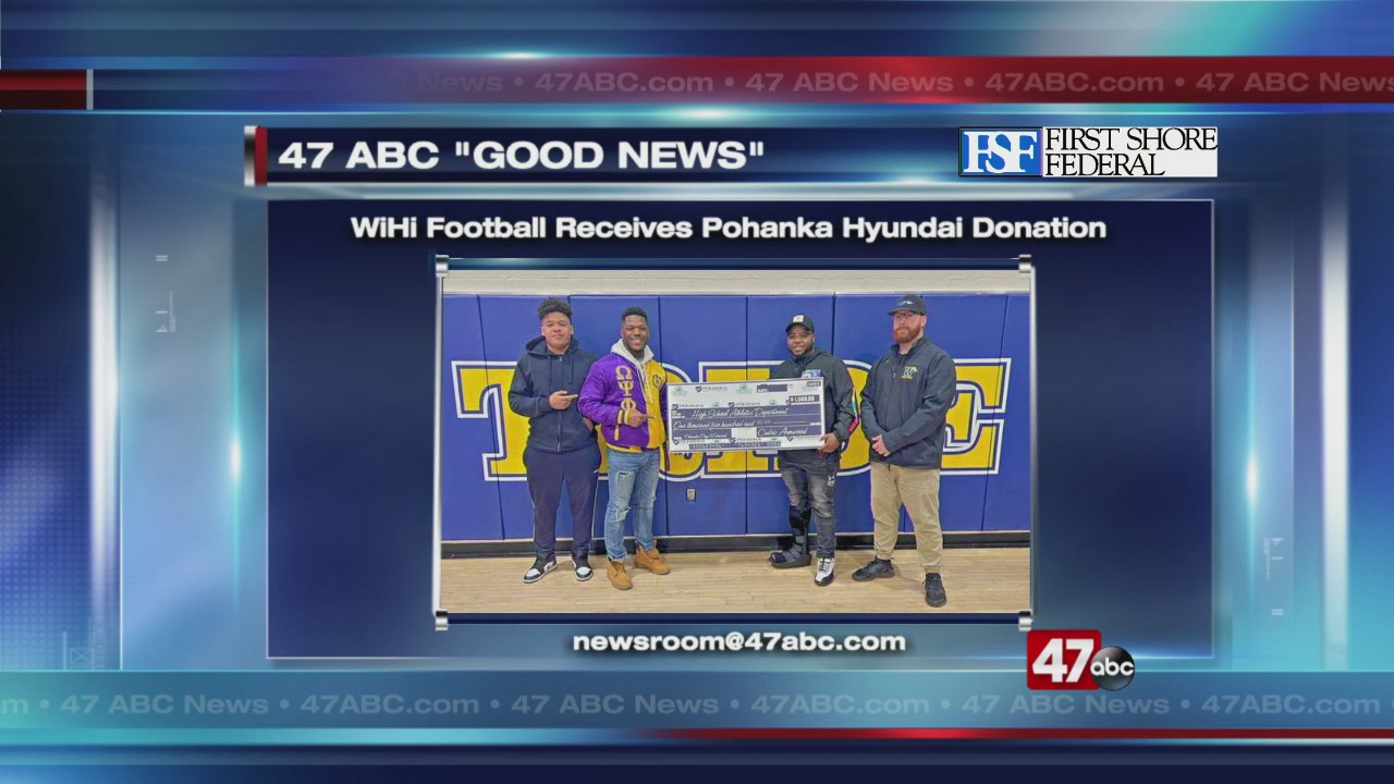 WiHi football alum donates to program - 47abc