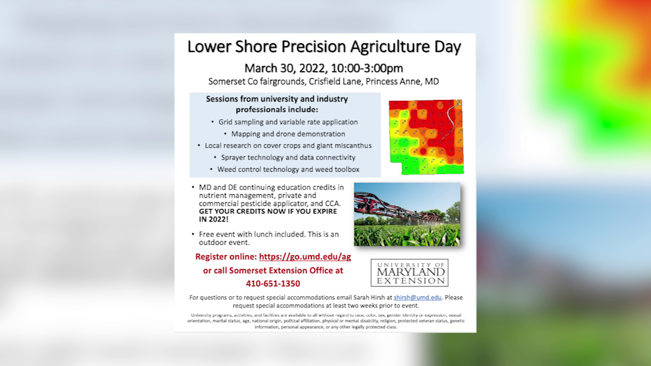 UMD Extension Agriculture Day event returns - 47abc