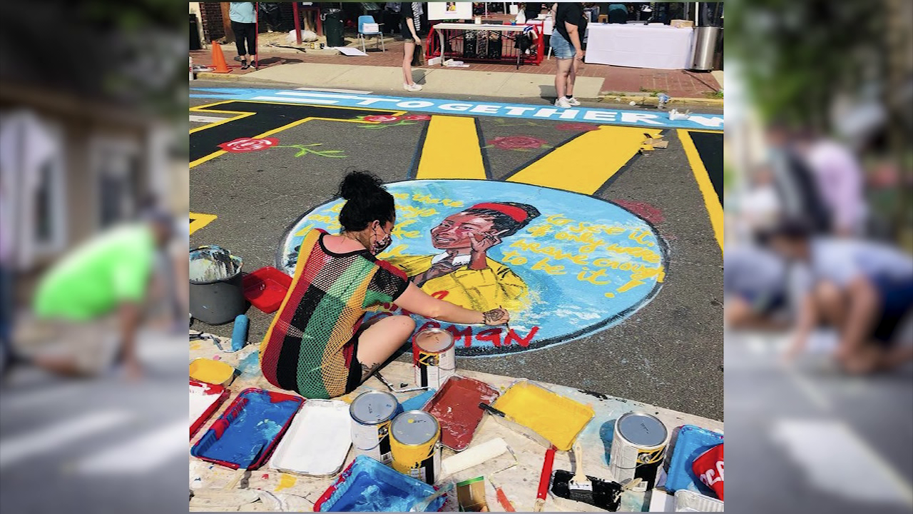 Upcoming project adds fresh coat of paint to Cambridge BLM mural ...