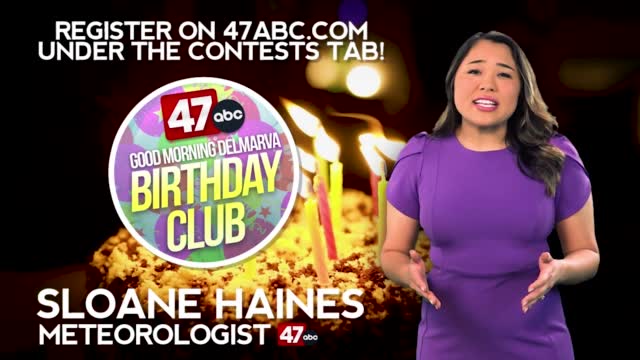 GMD Birthday Club Winners - 47abc