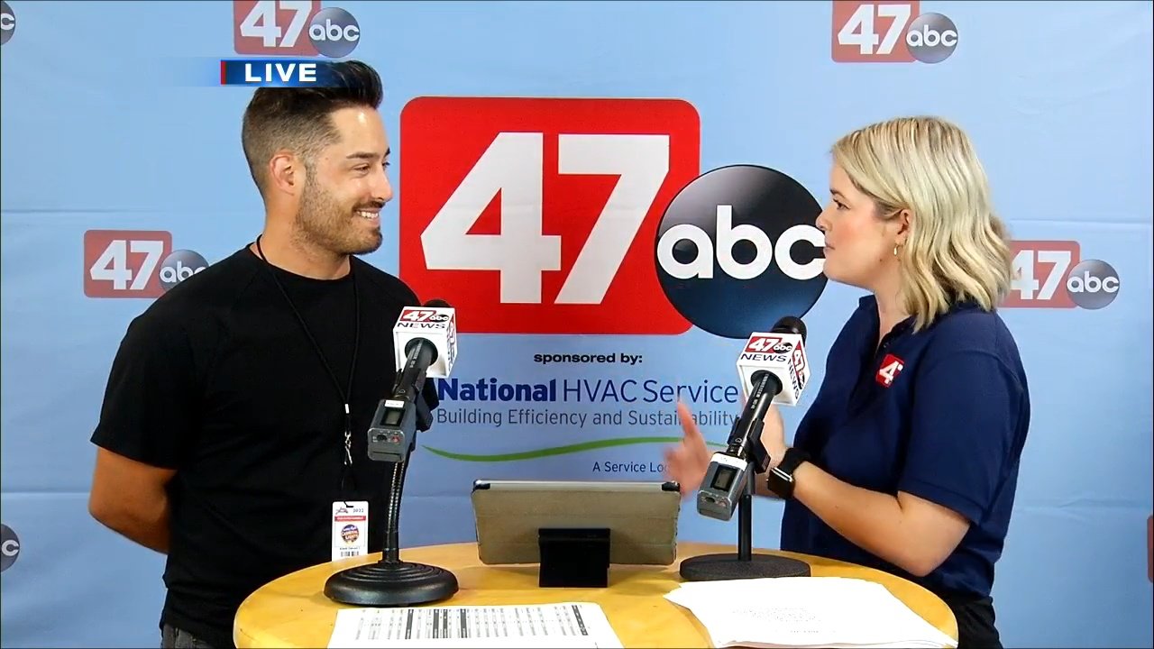 47 ABC chats with Adam Calvert at 2022 Del. State Fair - 47abc