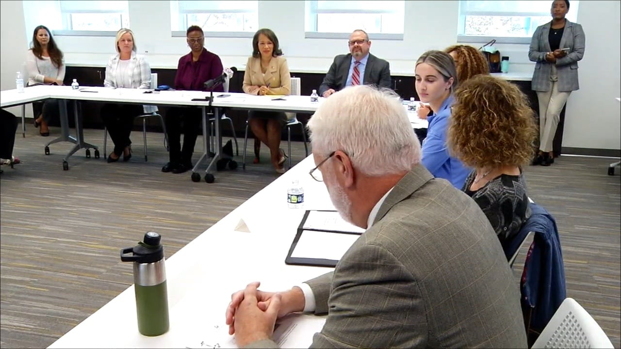 Rep. Lisa Blunt Rochester attends roundtable at Beebe Healthcare on ...