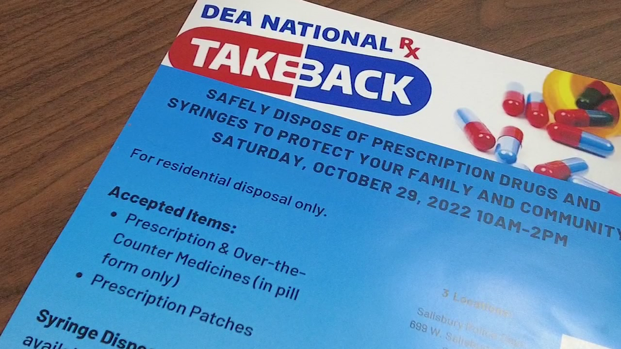 "Once someone's dead they're dead:" Drug Take Back Day set to happen on ...