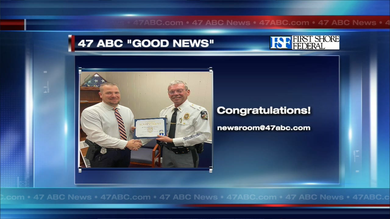 Milford PD congratulates detective on promotion - 47abc