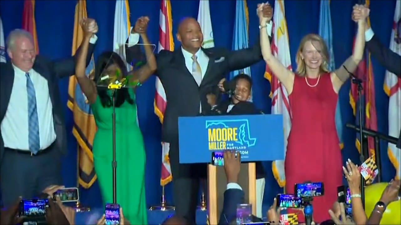 Wes Moore dicusses becoming Maryland's first African-American Governor ...