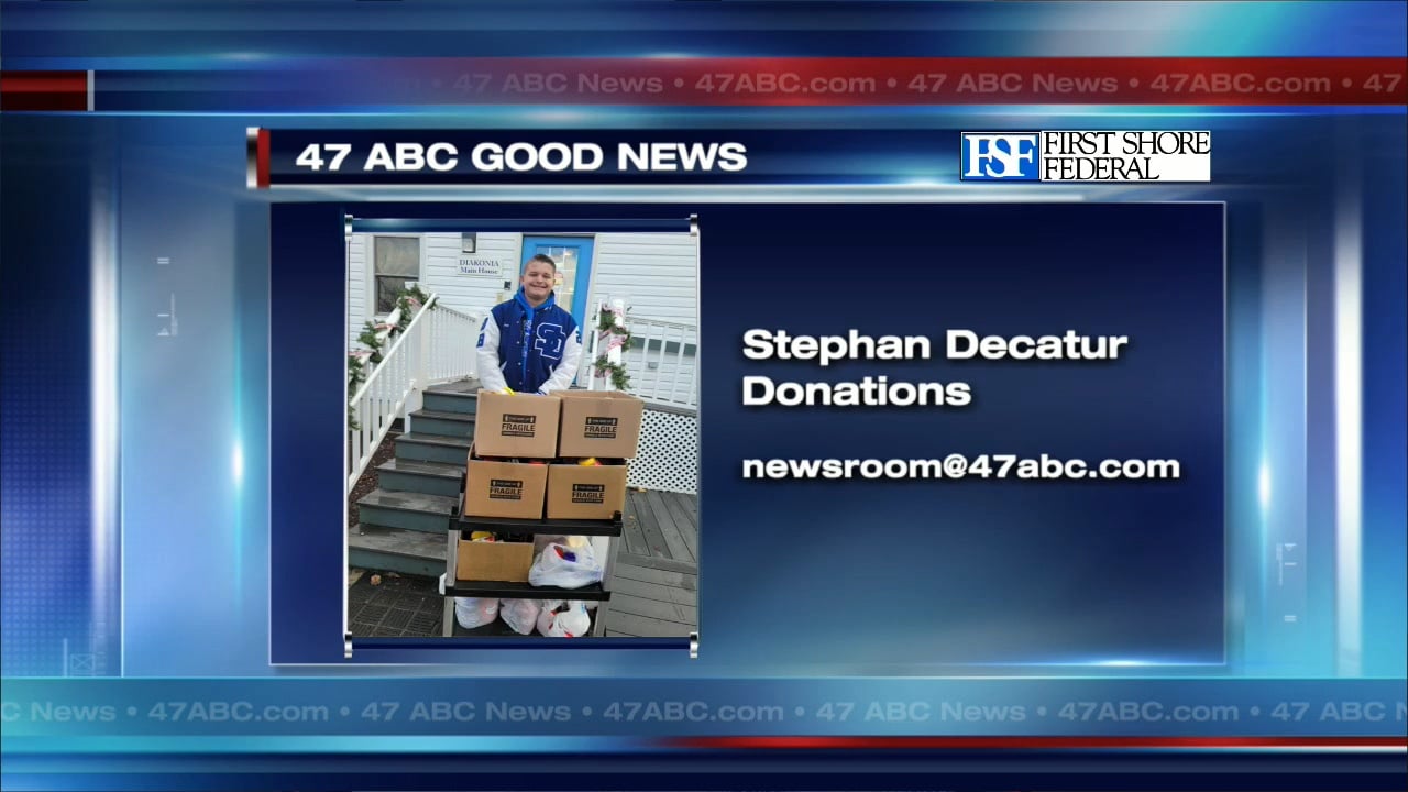 Stephen Decatur Middle students donate to Diakonia pantry - 47abc