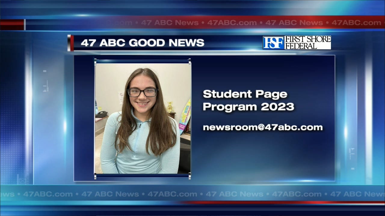 North Dorchester senior selected for Student Page Program - 47abc