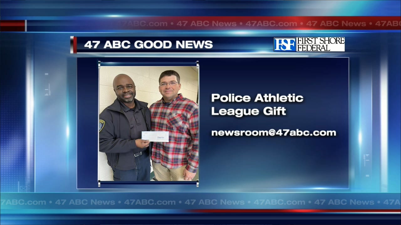Donation made to Police Athletic League - 47abc