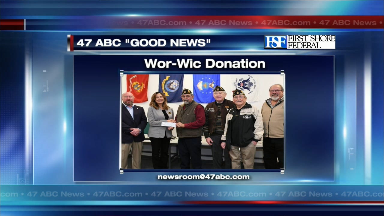 American Legion donates to Wor-Wic - 47abc