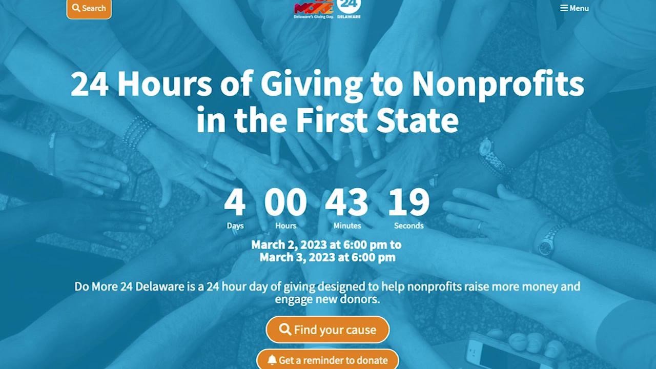 DoMore24 online campaign supports Delaware nonprofits, donations ...