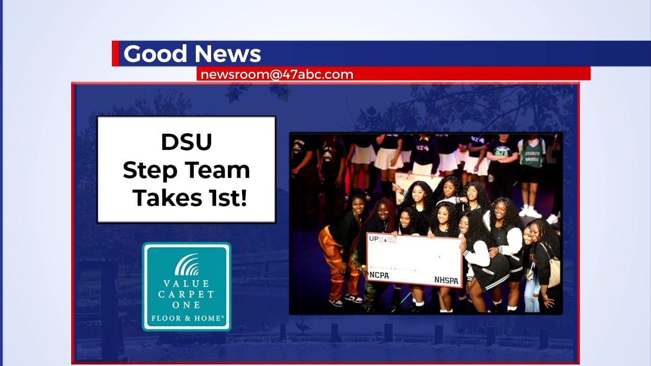 DSU Step Team takes first place - 47abc