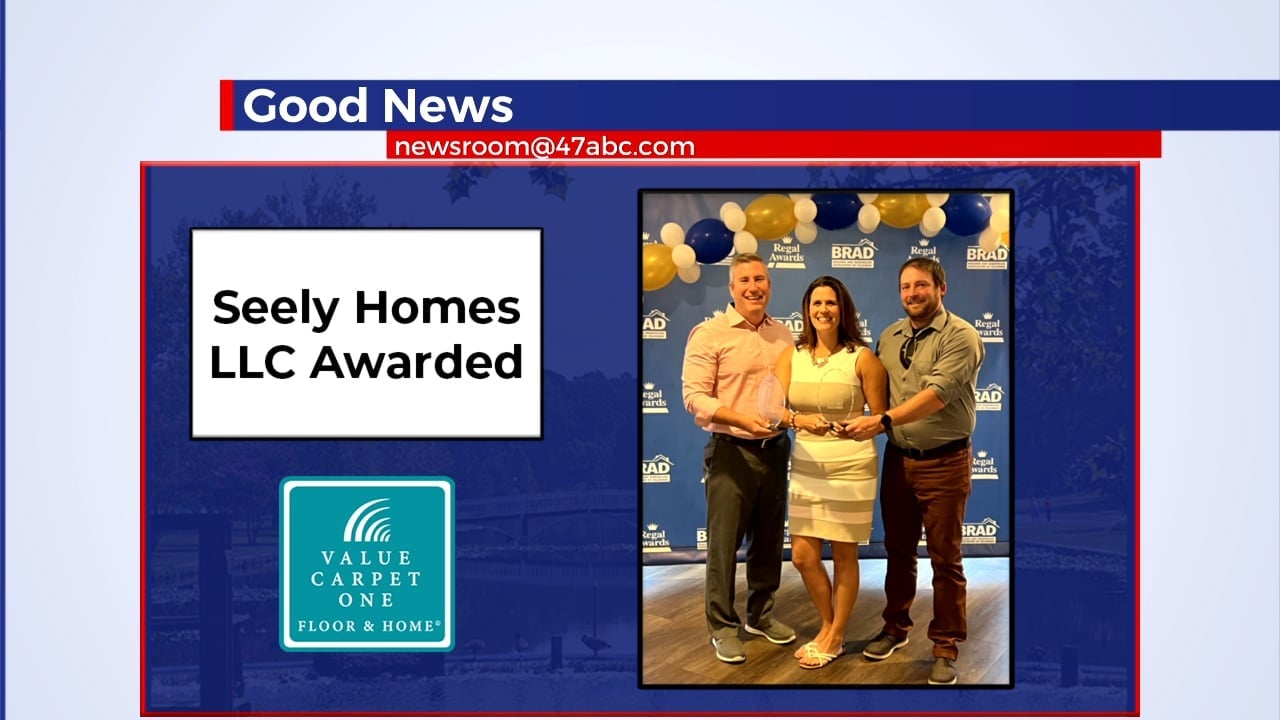 Seely Homes LLC receives award - 47abc