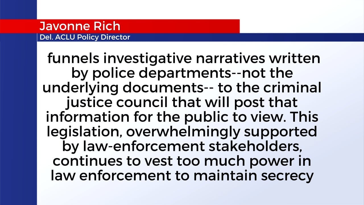 Law Enforcement Officer's Bill Of Rights reform bill passes Delaware ...