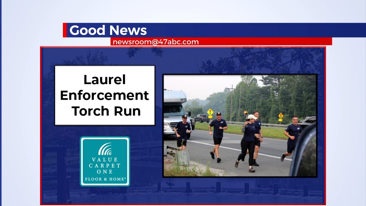 Laurel PD holds Law Enforcement Torch Run - 47abc