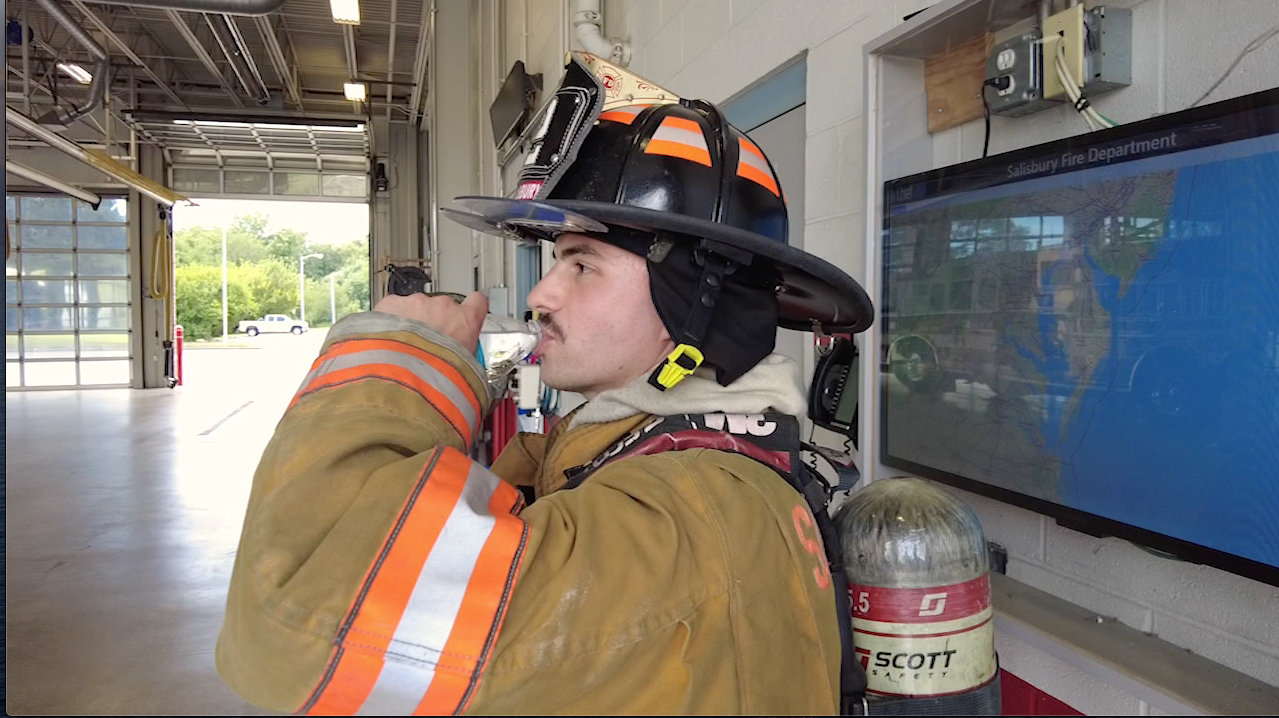 'The heat is no different:' How local firefighters are keeping cool ...