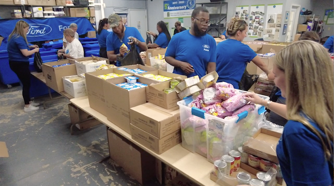 Ford Motors kicks off new program tackling food insecurity with local ...