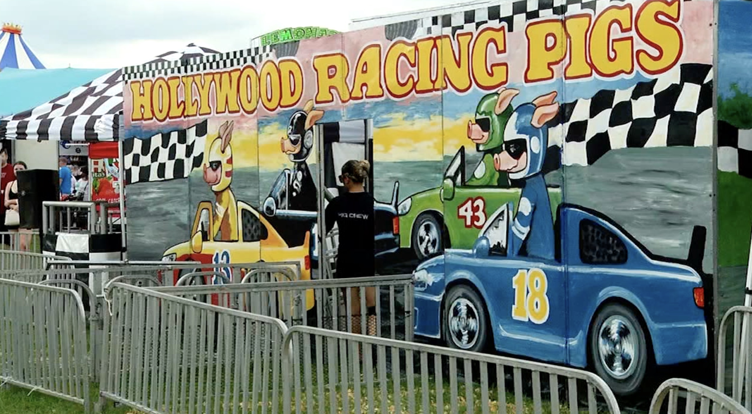 Hollywood Racing Pig 'Kevin Bacon' takes first place - 47abc