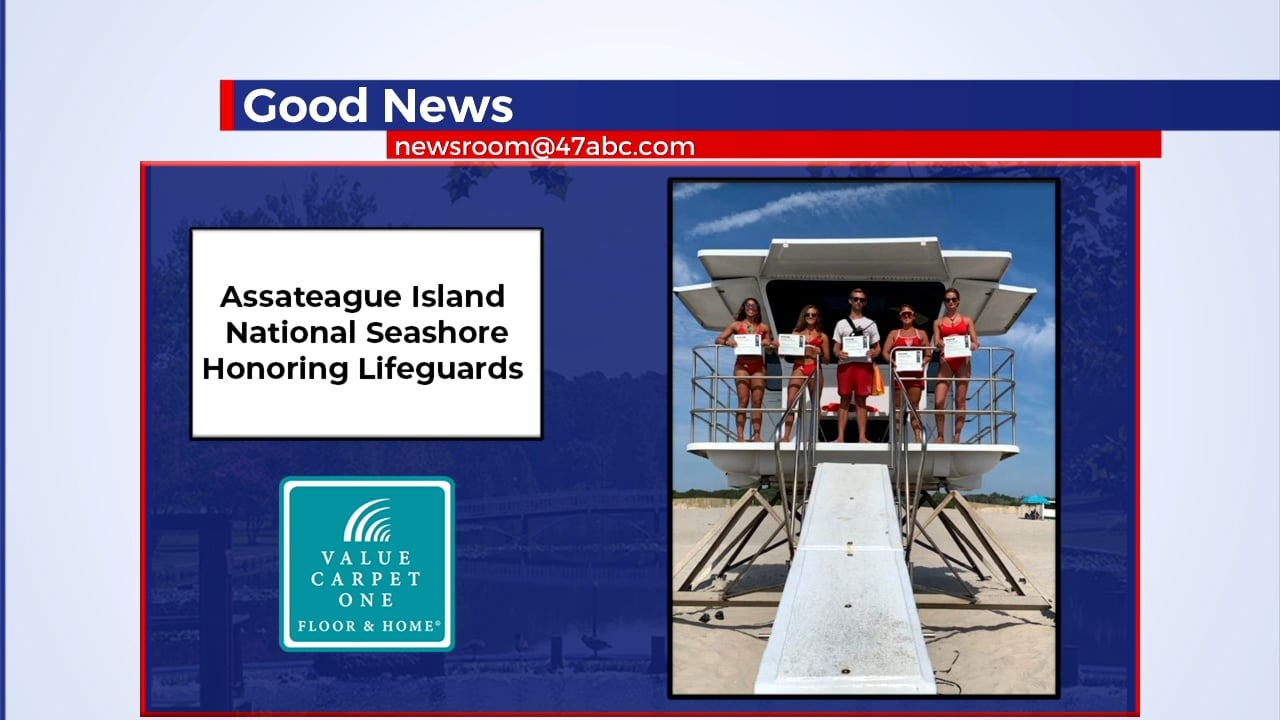 Assateague lifeguards honored - 47abc