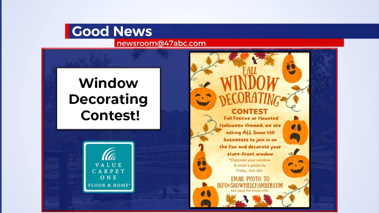 Snow Hill to host Window Decorating Contest for local businesses - 47abc