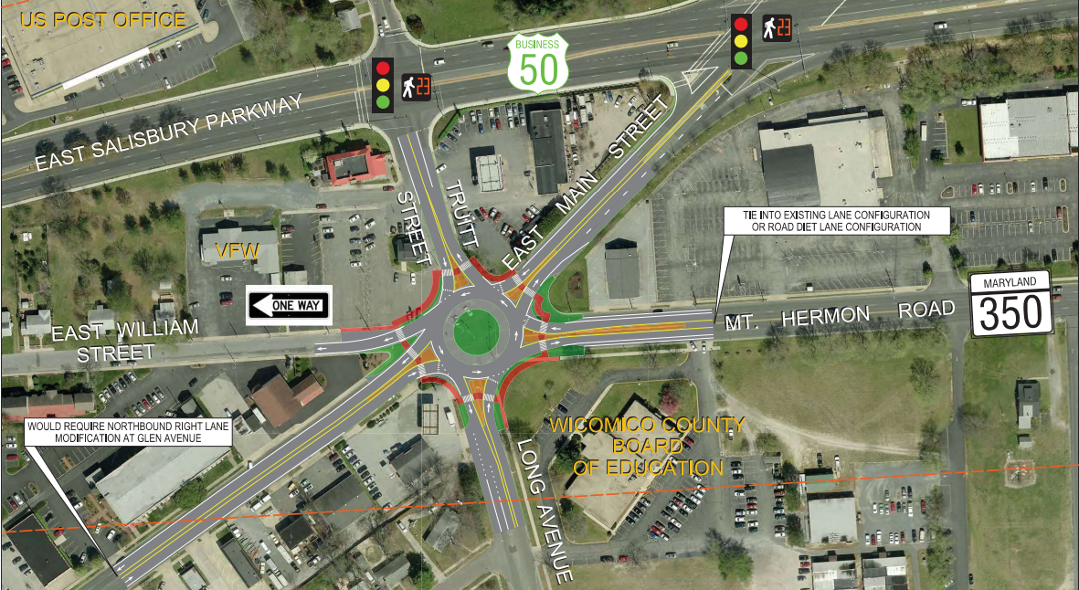 City of Salisbury officials considering new roundabout - 47abc
